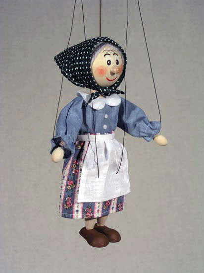 Бабка марионетка деревянная купить на сайте dolls-puppets.com , MA127 ...