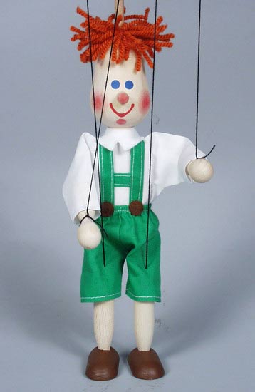 Гензель рыжий марионетка деревянная купить на сайте dolls-puppets.com ...