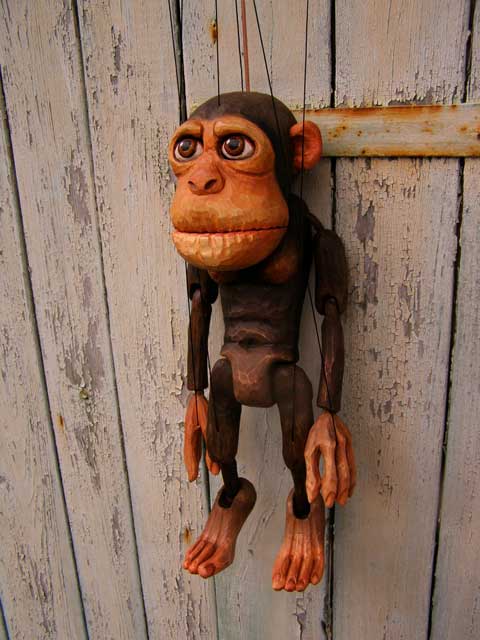 Мартышка Абу марионетка купить на сайте dolls-puppets.com, RU032 ...