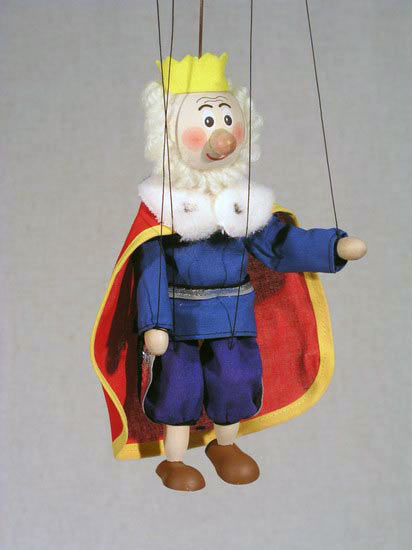 Король марионетка деревянная купить на сайте dolls-puppets.com , MA126 ...